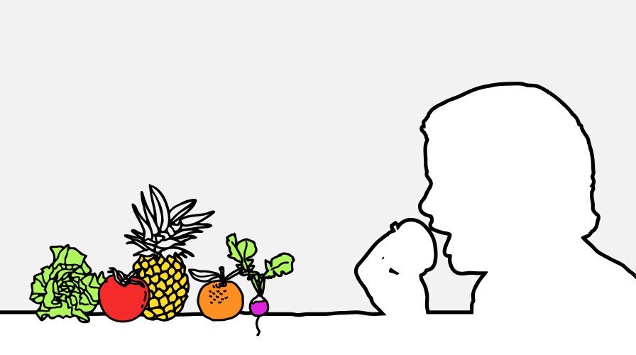 Zombie eating human flesh colored cartoon Vector Image