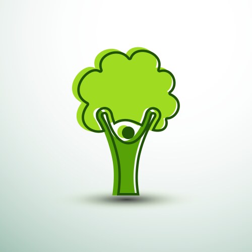 Cartoon family tree infographics concept card Vector Image