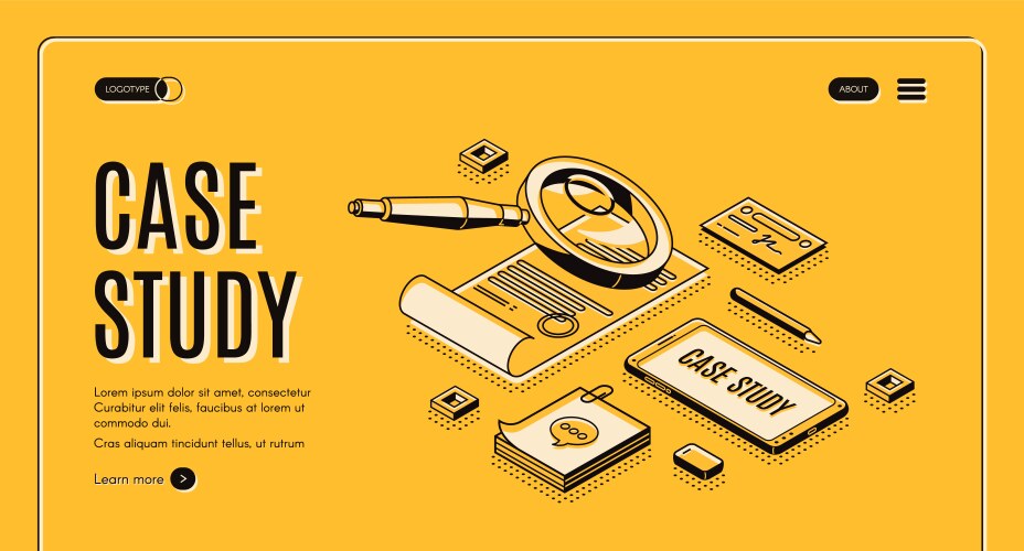 Case Study Vector Images (over 6,900)