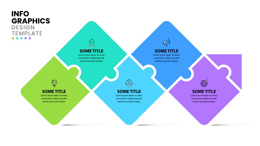 5 Piece Infographic Vector Images (over 590)