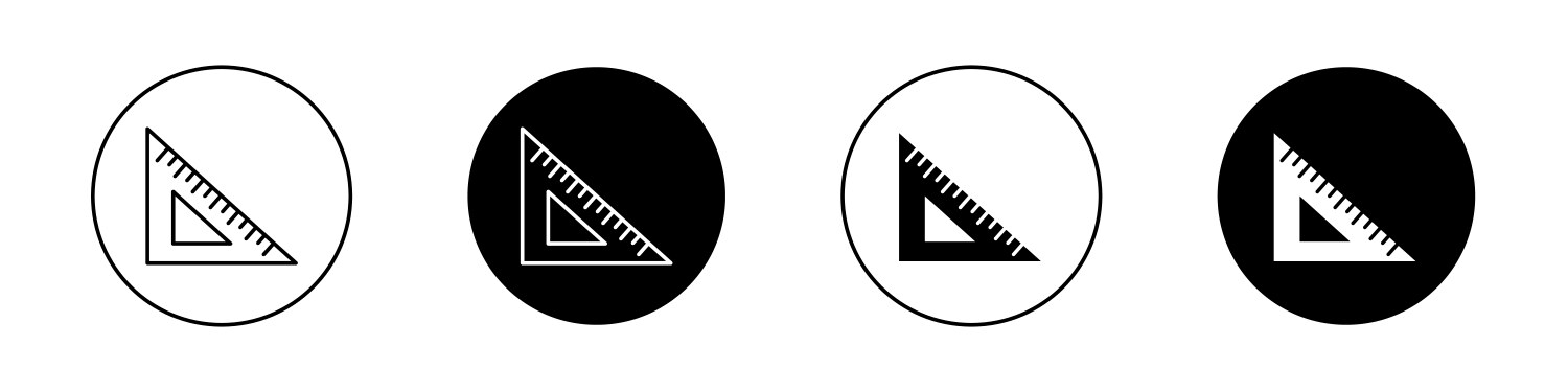 Ruler icon Royalty Free Vector Image - VectorStock