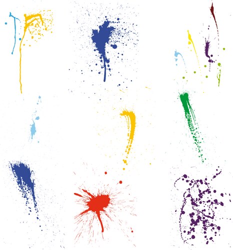 Paint Splatter Vector Images (over 100,000)