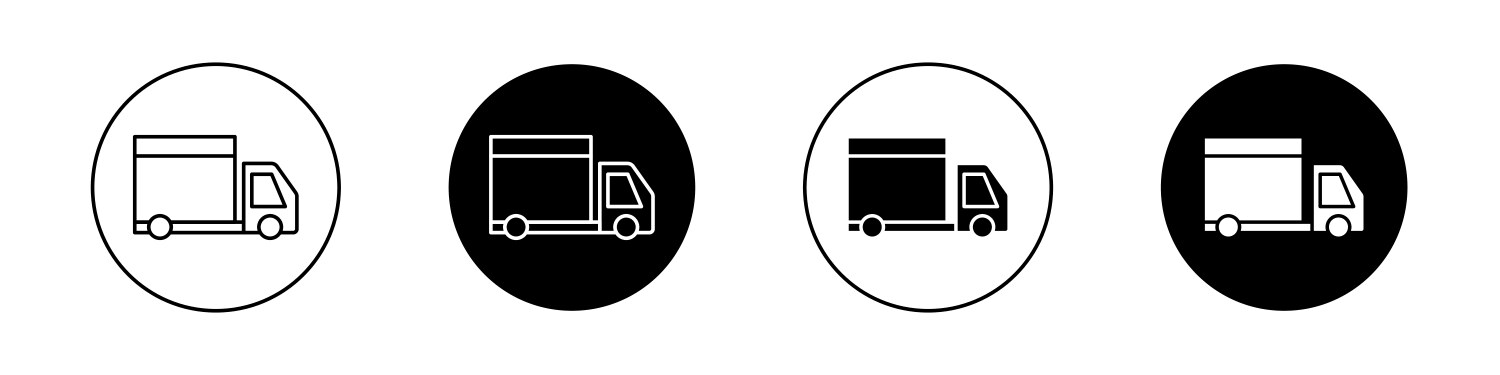 Moving truck icon Royalty Free Vector Image - VectorStock