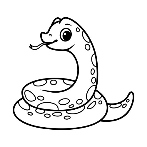 Snake Outline Vector Images (over 7,500)