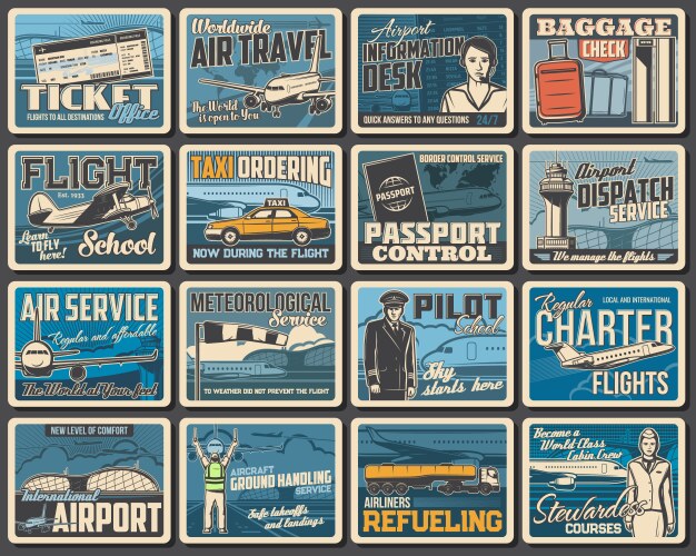 Aviation Poster Vector Images (over 3,200)