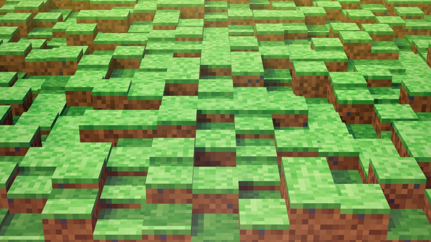 Grass Pixel Texture Vector Images (over 250)