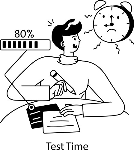 Test Time Vector Images (over 12,000)