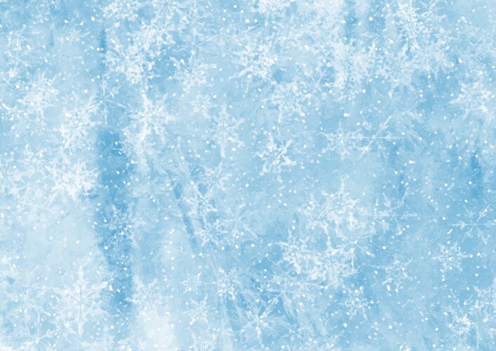 Blue watercolor background abstract hand paint Vector Image