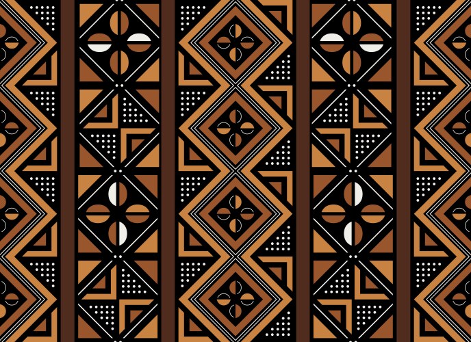 Ethnic seamless pattern in african style Vector Image
