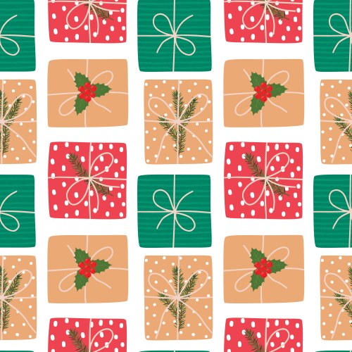 Christmas Wrapper Vector Images (over 4,200)