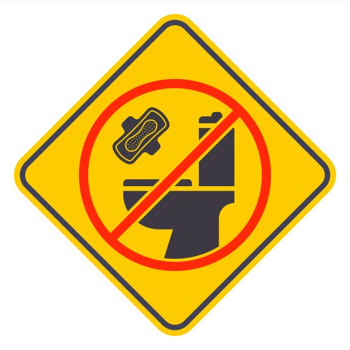 No throw in toilet Vector Images & Graphics for Commercial Use ...