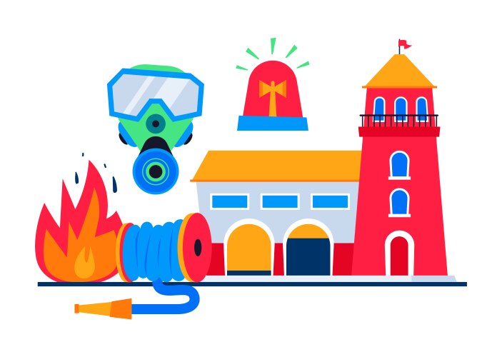 Fire Safety Posters Vector Images (over 1,900)