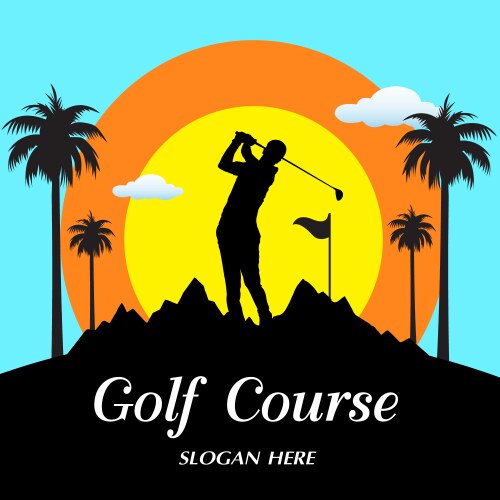 Golf Course Vector Images (over 16,000)