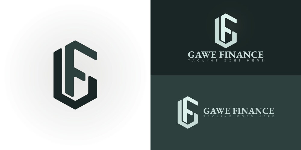 Abstract initial hexagon letters sp or ps logo Vector Image Abstract initial hexagon letters sp or ps logo Vector Image