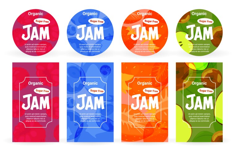 Jam Label Vector Images (over 9,400)