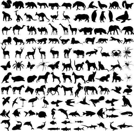 Animals Shapes Vector Images (over 240,000)