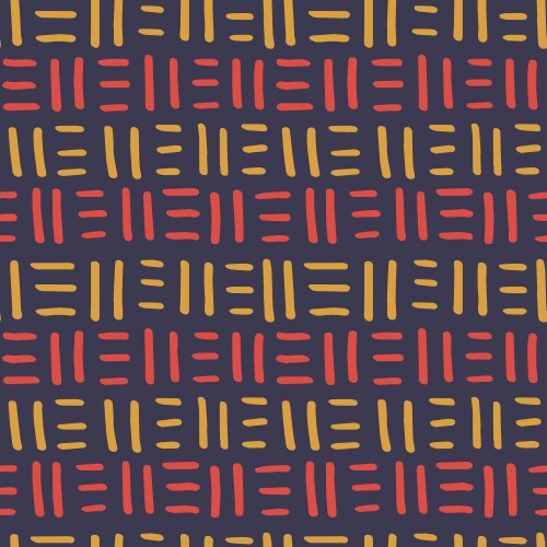 Hand drawn african tribal font Royalty Free Vector Image