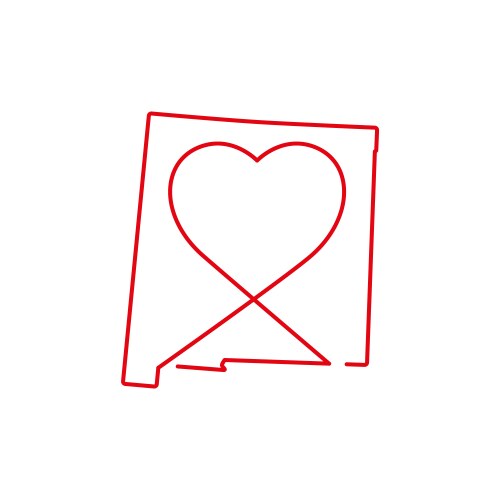 New Mexico State Outline Vector Images (over 600)