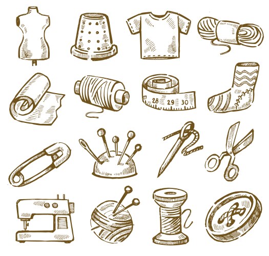 Sewing Vector Images (over 85,000)