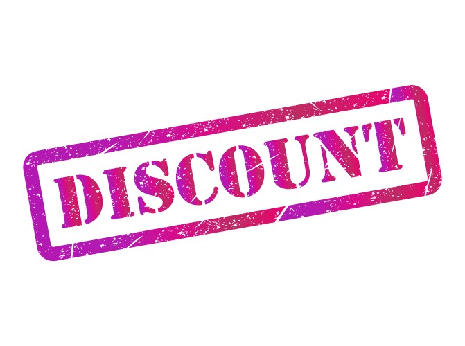 Set of discount stamp symbol label sticker sign Vector Image