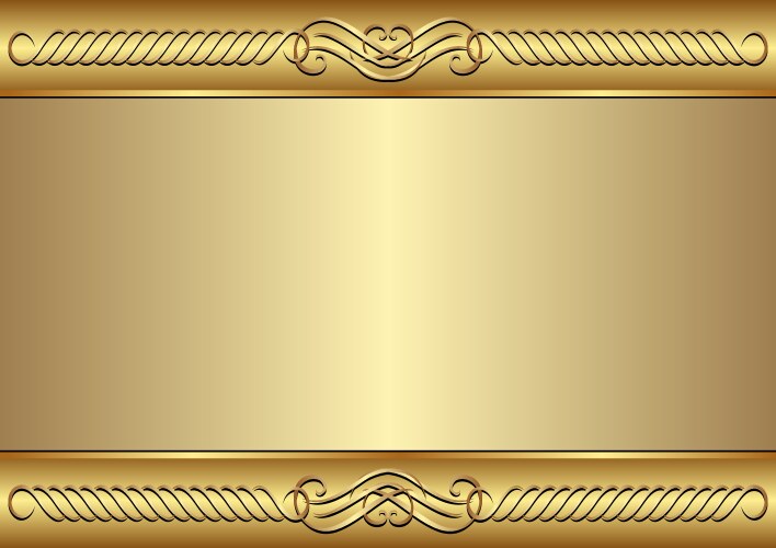 Golden greek ornament meander Royalty Free Vector Image