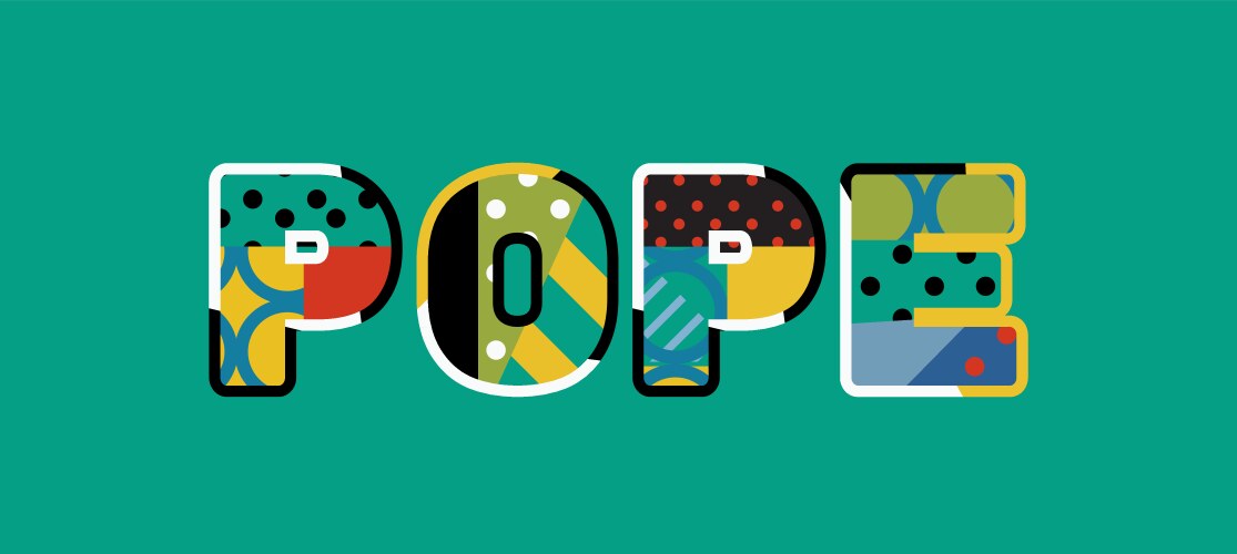 Holy concept word art Royalty Free Vector Image