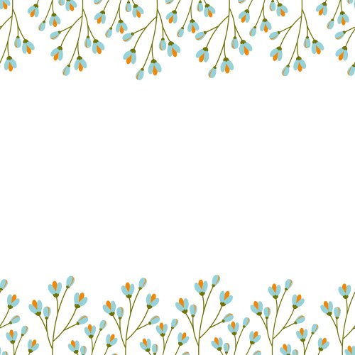 Bottom corner frame border of coffee beans Vector Image