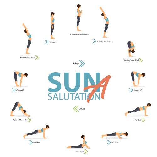 Sun Salutation Vector Images (over 670)