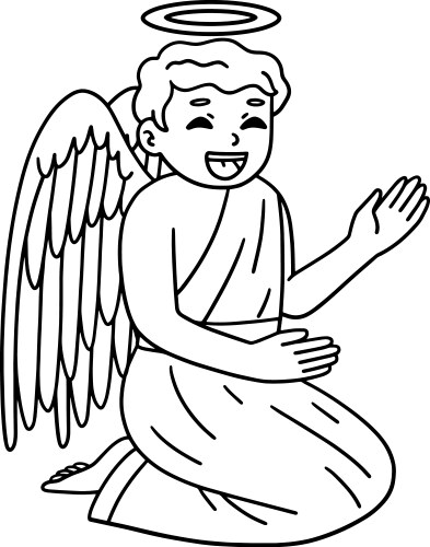 Guardian Angel Color Vector Images (over 120)