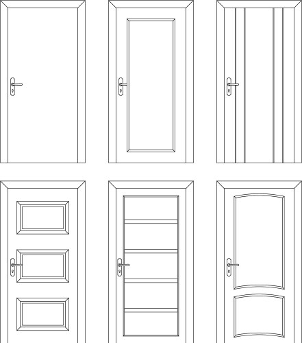 Door Outline Vector Images (over 84,000)