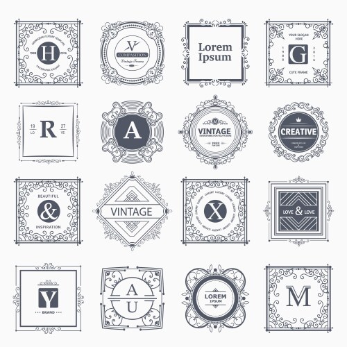 Monogram Vector Images (over 1.3 million)