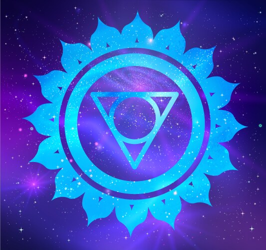 Shri yantra or sri chakra Royalty Free Vector Image