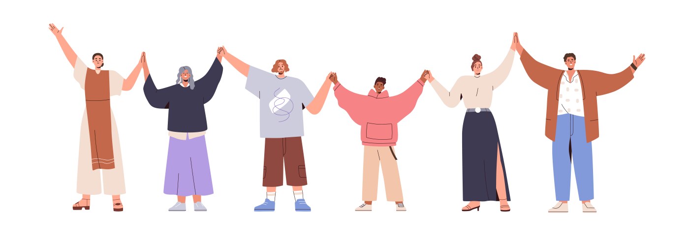 Joining Hands Vector Images (over 8,800)