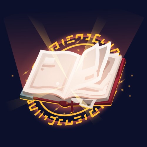 Open Book with Light Vector Images (over 6,400)