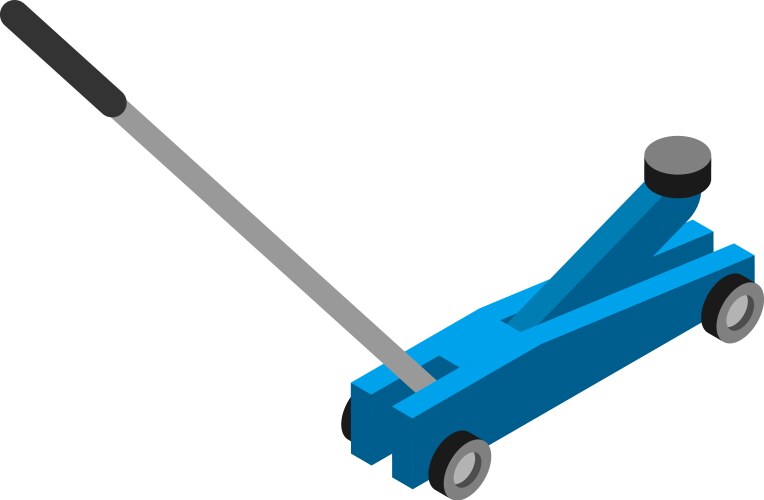 Hydraulic jack icon Royalty Free Vector Image - VectorStock