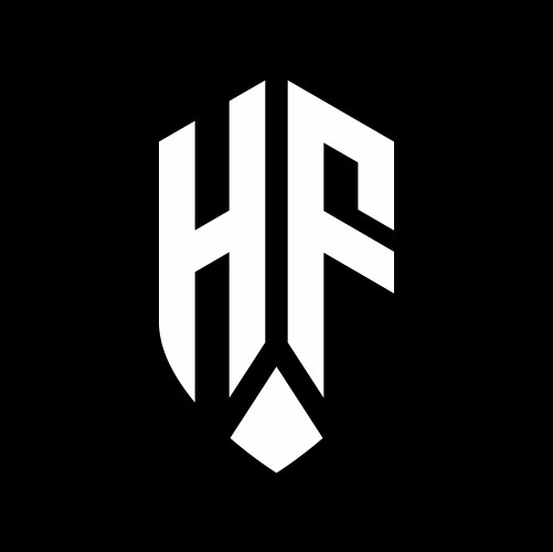 Hf logo Vector Images & Graphics for Commercial Use | VectorStock