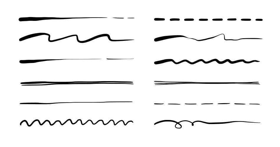 Line Royalty Free Vector Image - VectorStock