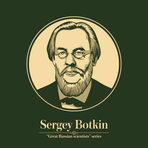 Great russian scientists series Royalty Free Vector Image