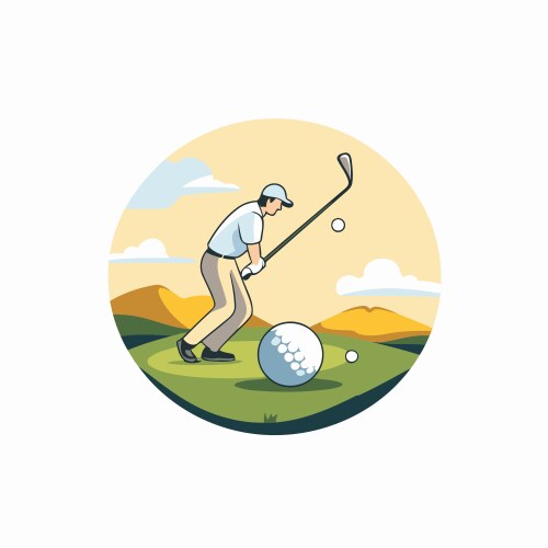 Stick Figure Golf Vector Images (over 490)