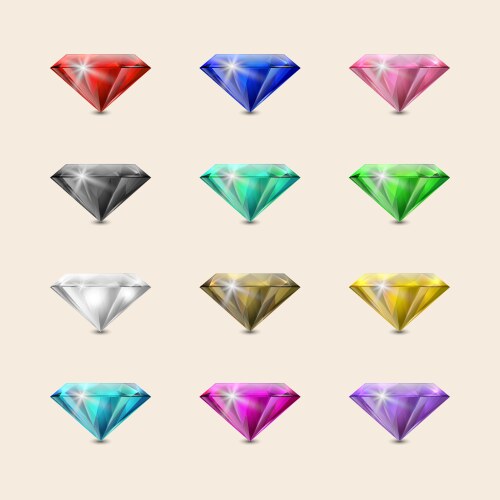 Rainbow Ruby Vector Images (over 210)