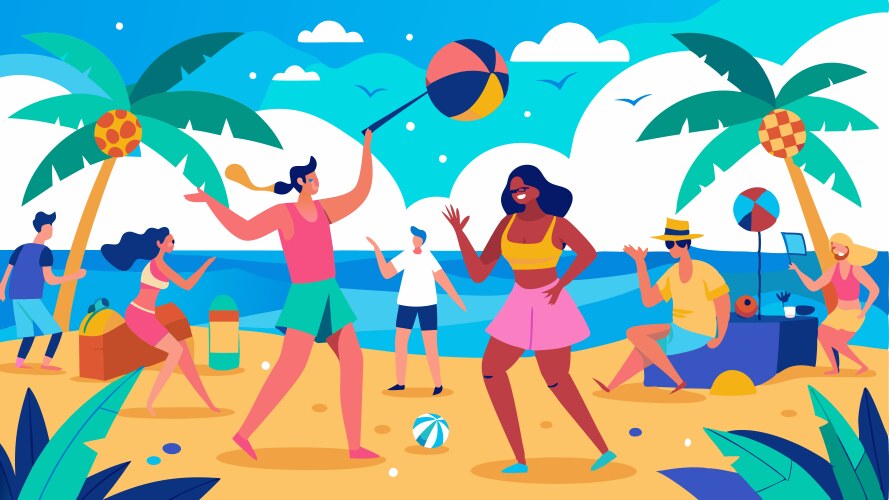 Free Beach Vector Images (over 38,000)
