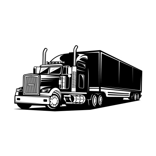 Big truck Vector Images & Graphics for Commercial Use | VectorStock