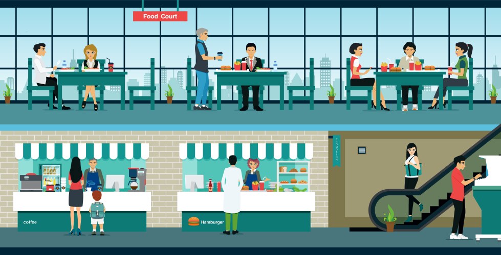 Fast Food Restaurant Vector Images (over 140,000)