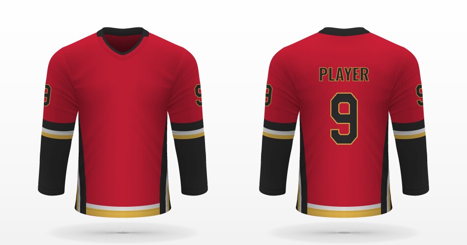 Realistic sweat-shirts Royalty Free Vector Image