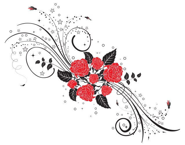 Background Flower Royalty Free Vector Image Vectorstock