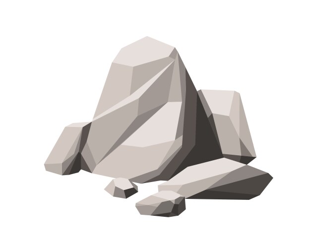 Rocks Royalty Free Vector Image - VectorStock