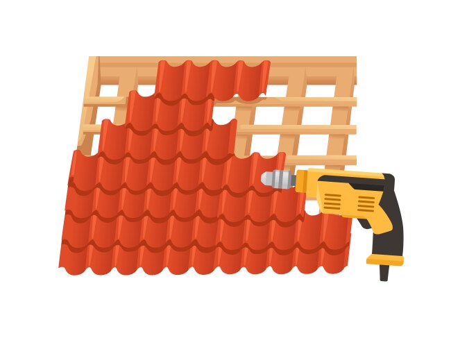 Cartoon Roof Texture Vector Images (over 1,500)