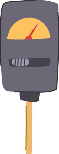 Respiratory spirometer cartoon Royalty Free Vector Image