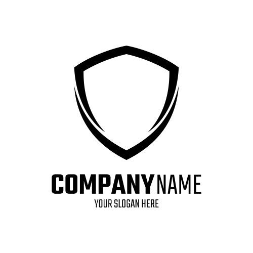 Shield logo Royalty Free Vector Image - VectorStock