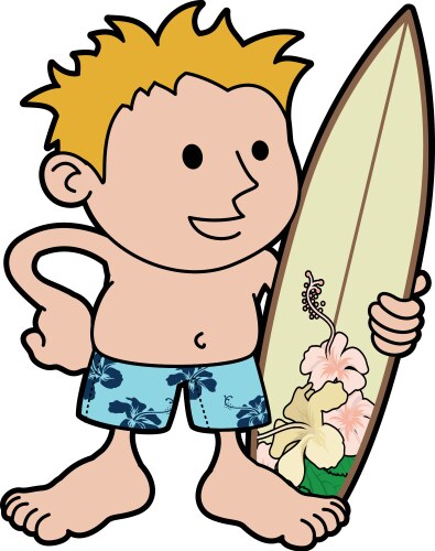Surfer Cartoon Vector Images (over 8,400)